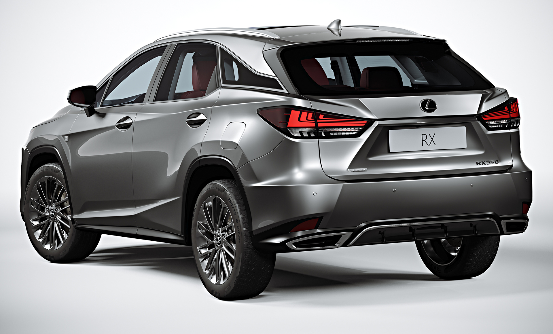 2020 lexus rx 3D model - TurboSquid 1449091