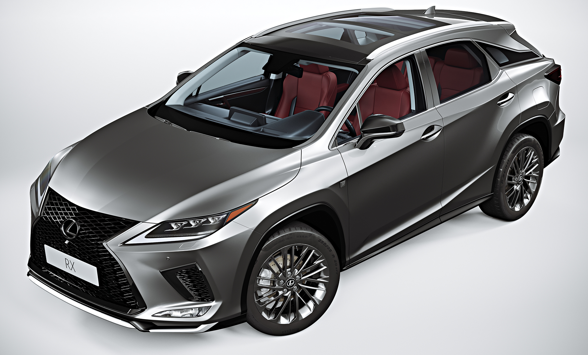 2020 lexus rx 3D model - TurboSquid 1449091