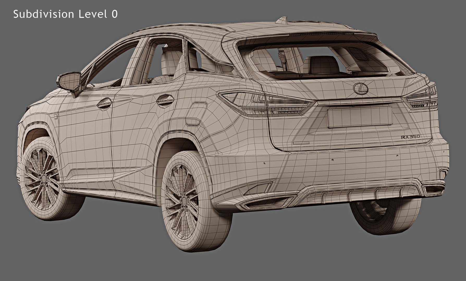 2020 Lexus Rx 3D Model - TurboSquid 1449091