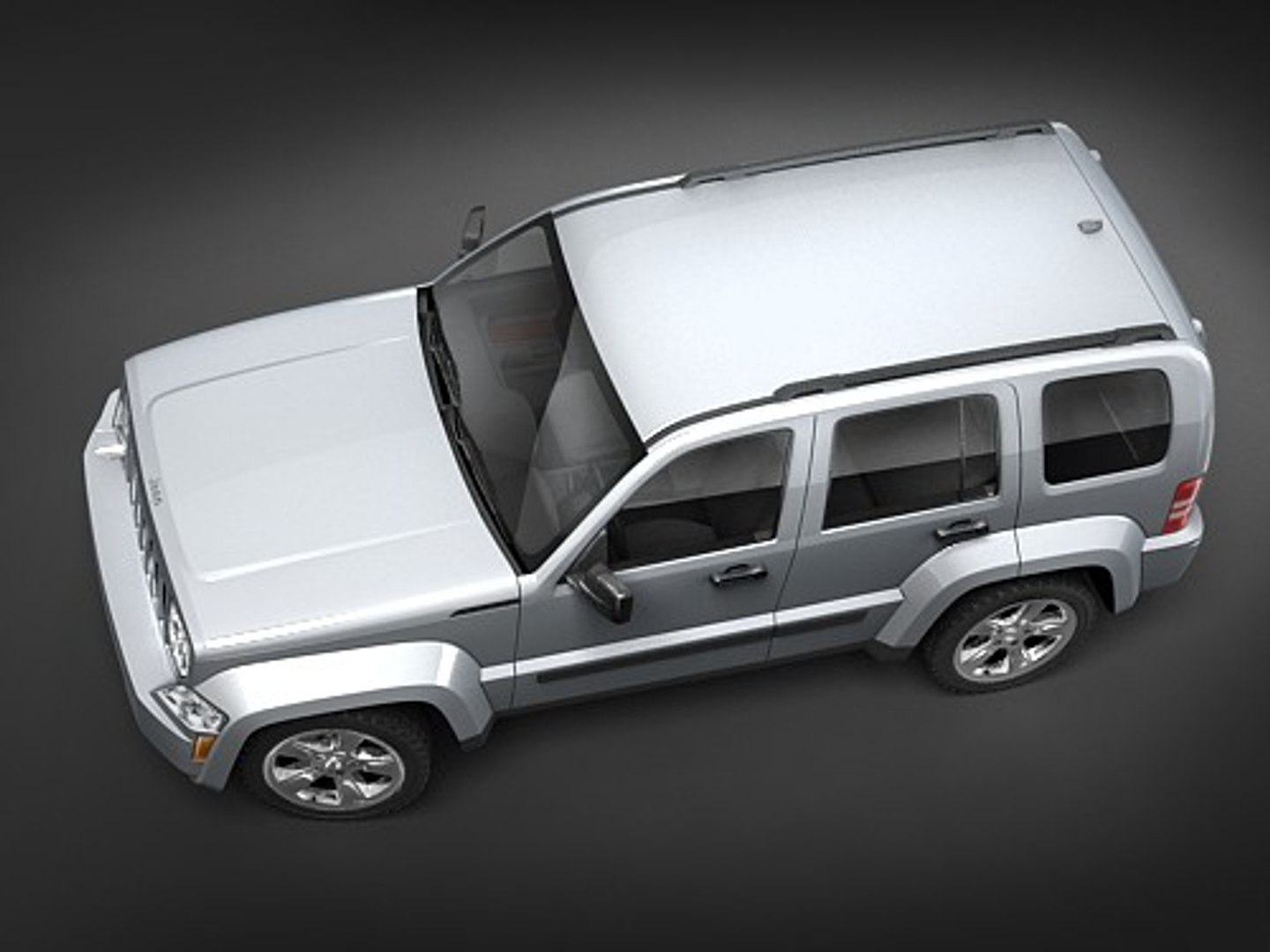 3d Model Jeep Liberty Cherokee Suv