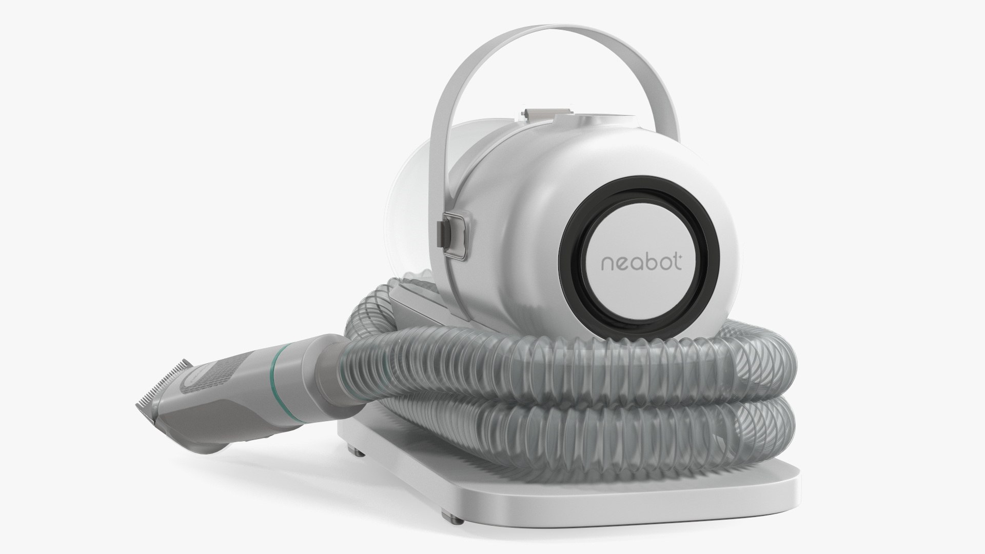 3D Pet Grooming Machine Neabot Folded White Model - TurboSquid 2166912