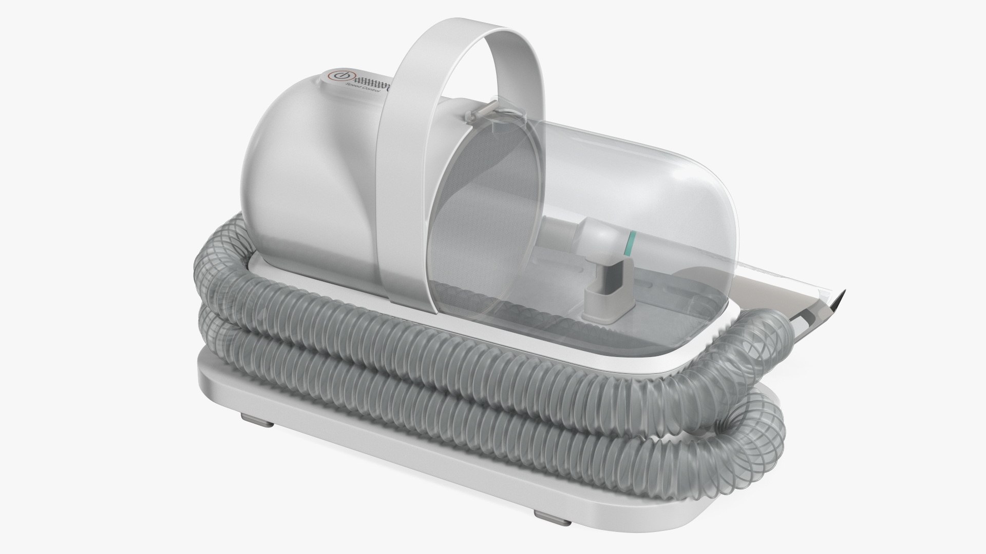 3D Pet Grooming Machine Neabot Folded White Model - TurboSquid 2166912