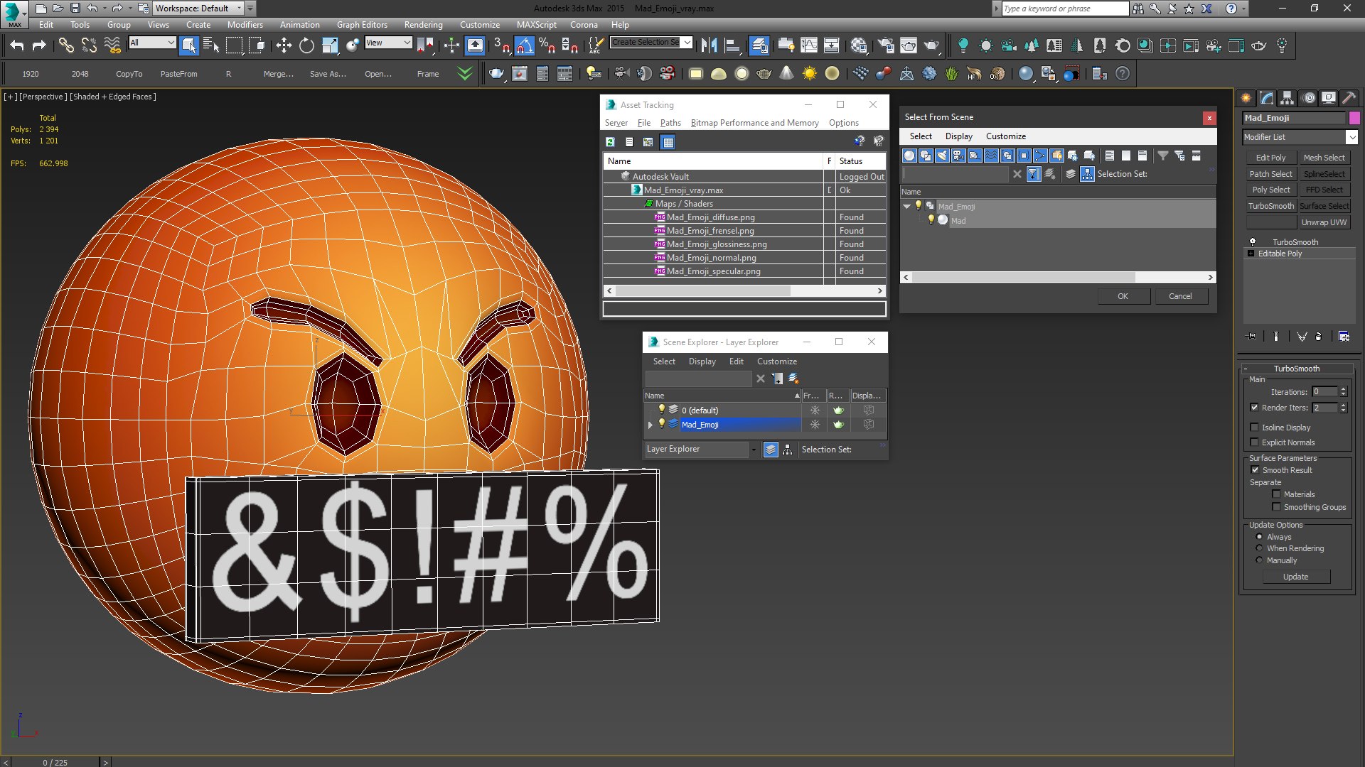 3D Mad Emoji Model - TurboSquid 1532350