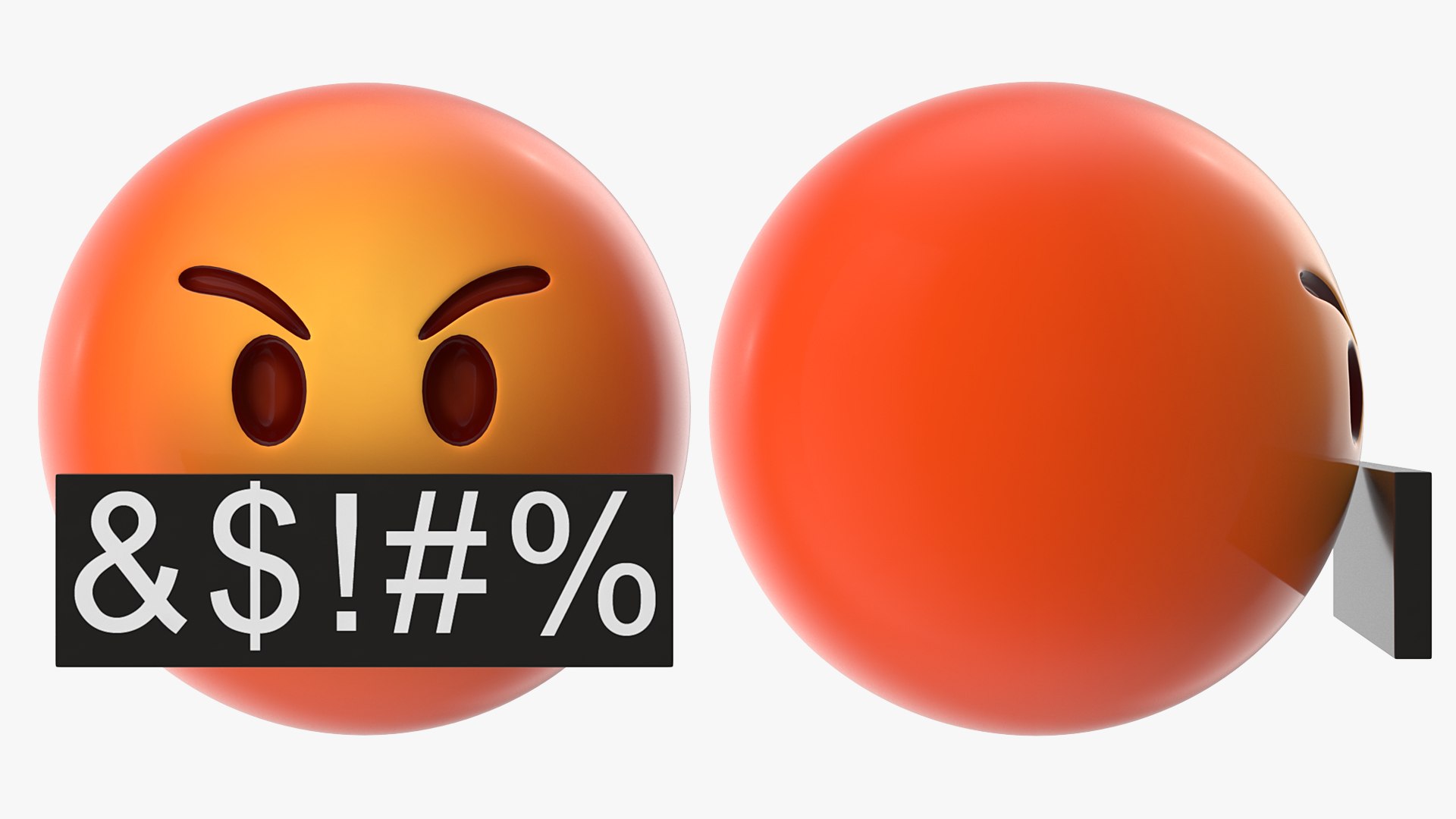 3D Mad Emoji Model - TurboSquid 1532350