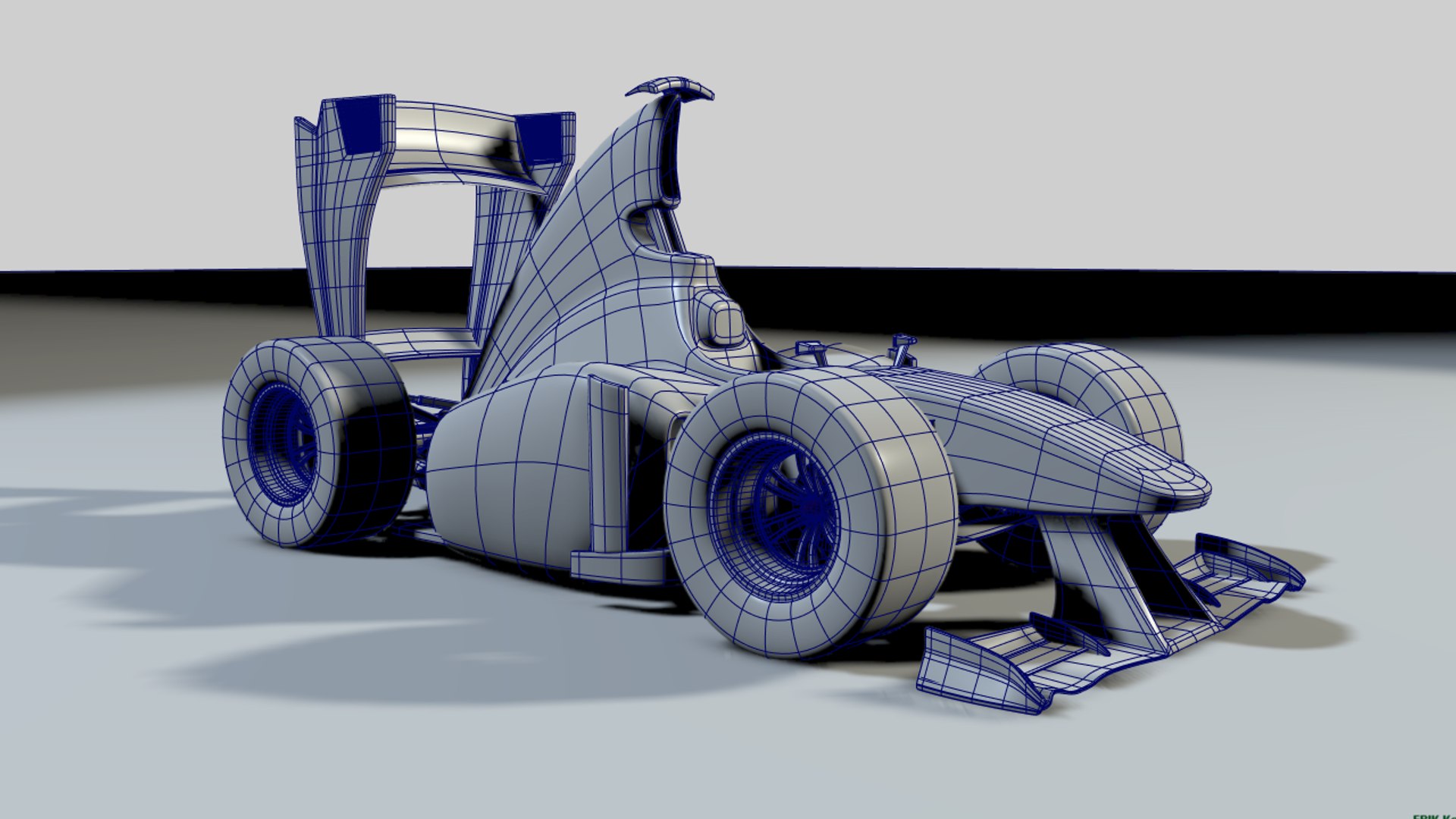Obj Cartoon Formula 1