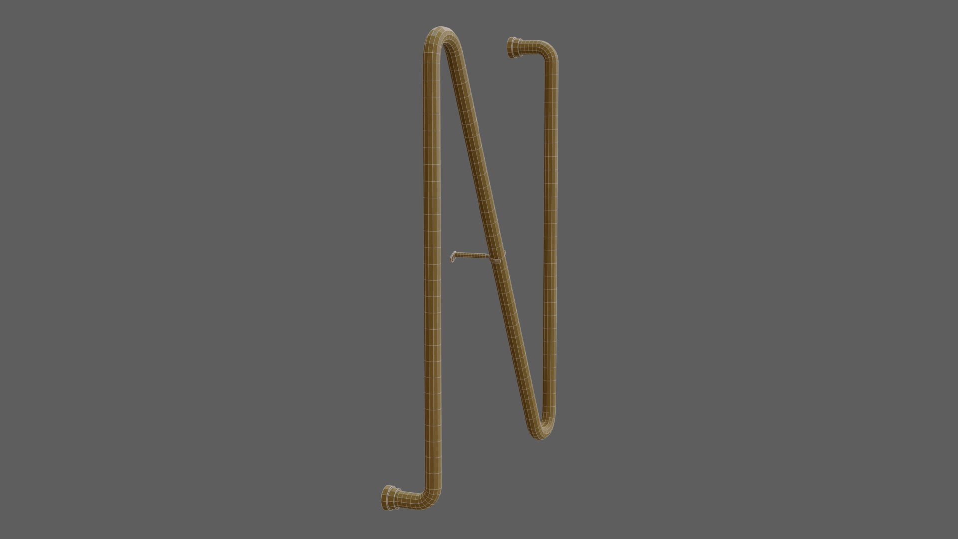 3D Neon Red Alphabet N - TurboSquid 2151178