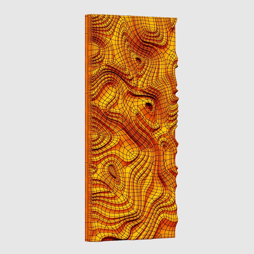 Parametric Liquid Wood Line Panel N1 3D Model - TurboSquid 1808763