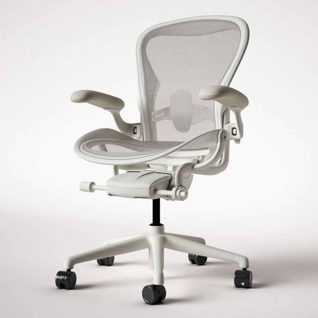 3D Aeron Chair B Size Herman Miller - TurboSquid 2279307