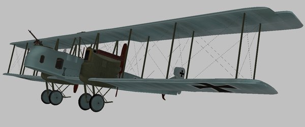 modelo 3d Gotha g4 - TurboSquid 1201973