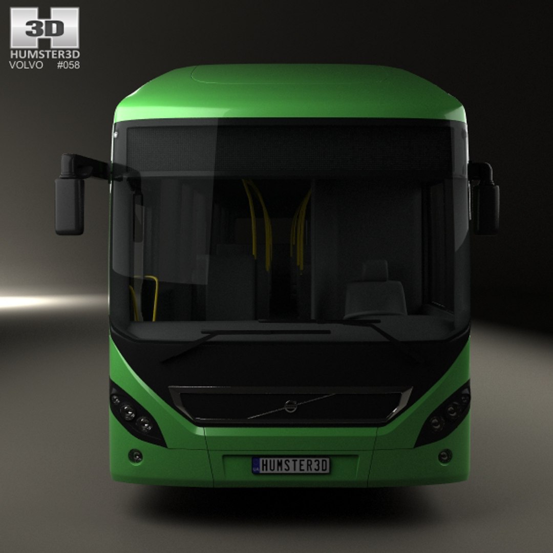 3D 7900 hybrid bus - TurboSquid 1245985