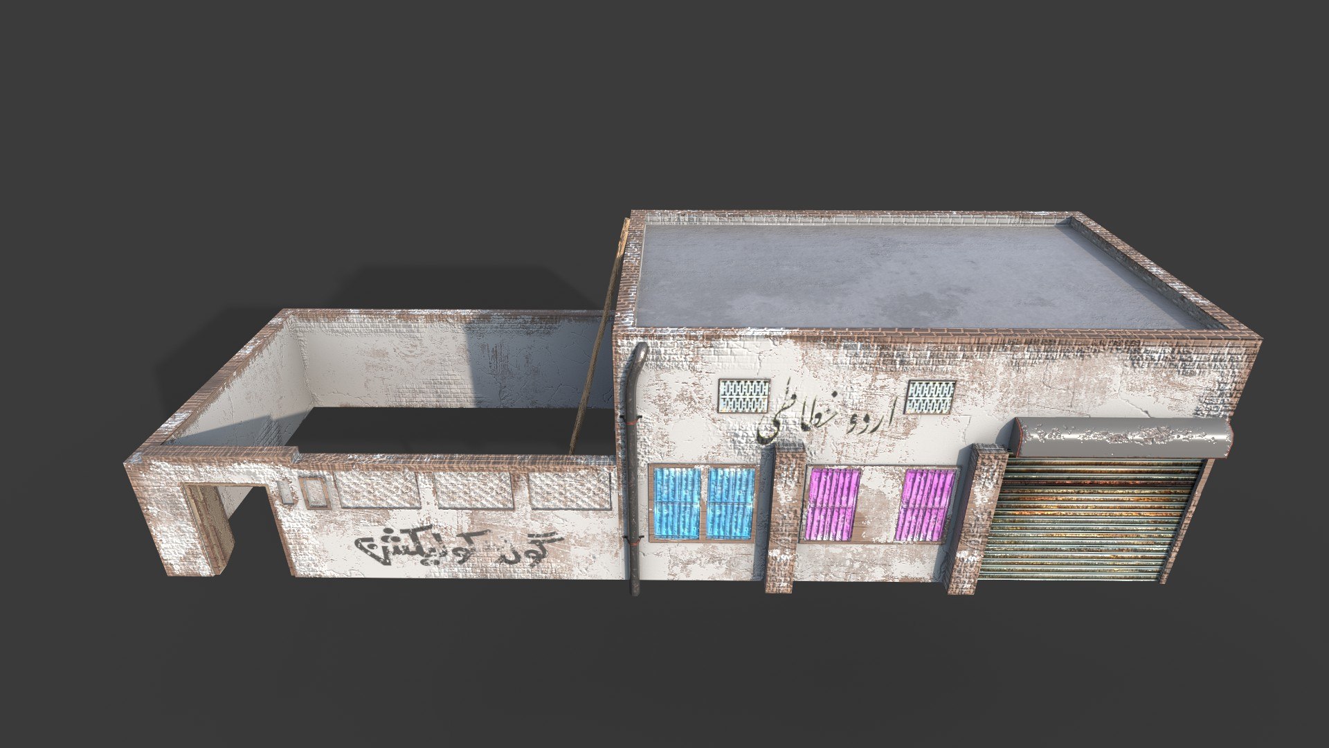 3D Model Pakistani Village House - TurboSquid 2285712