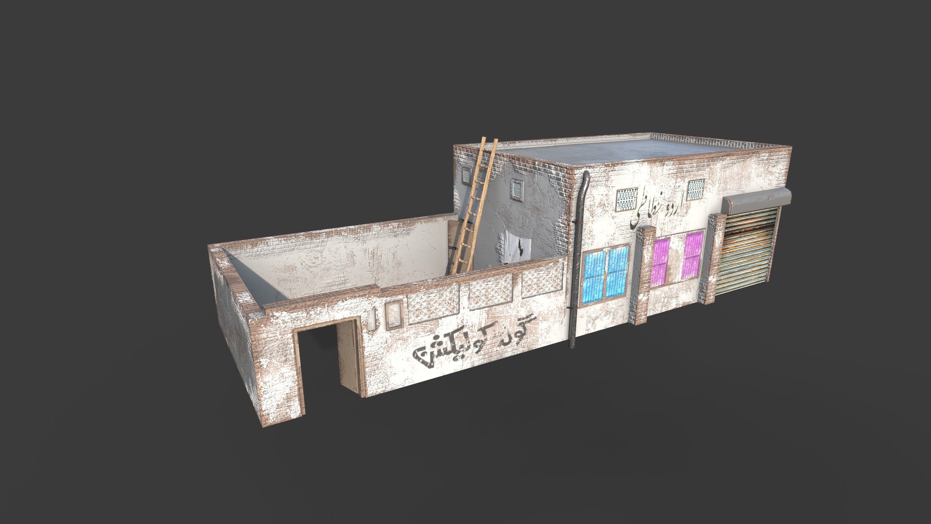 3D Model Pakistani Village House - TurboSquid 2285712