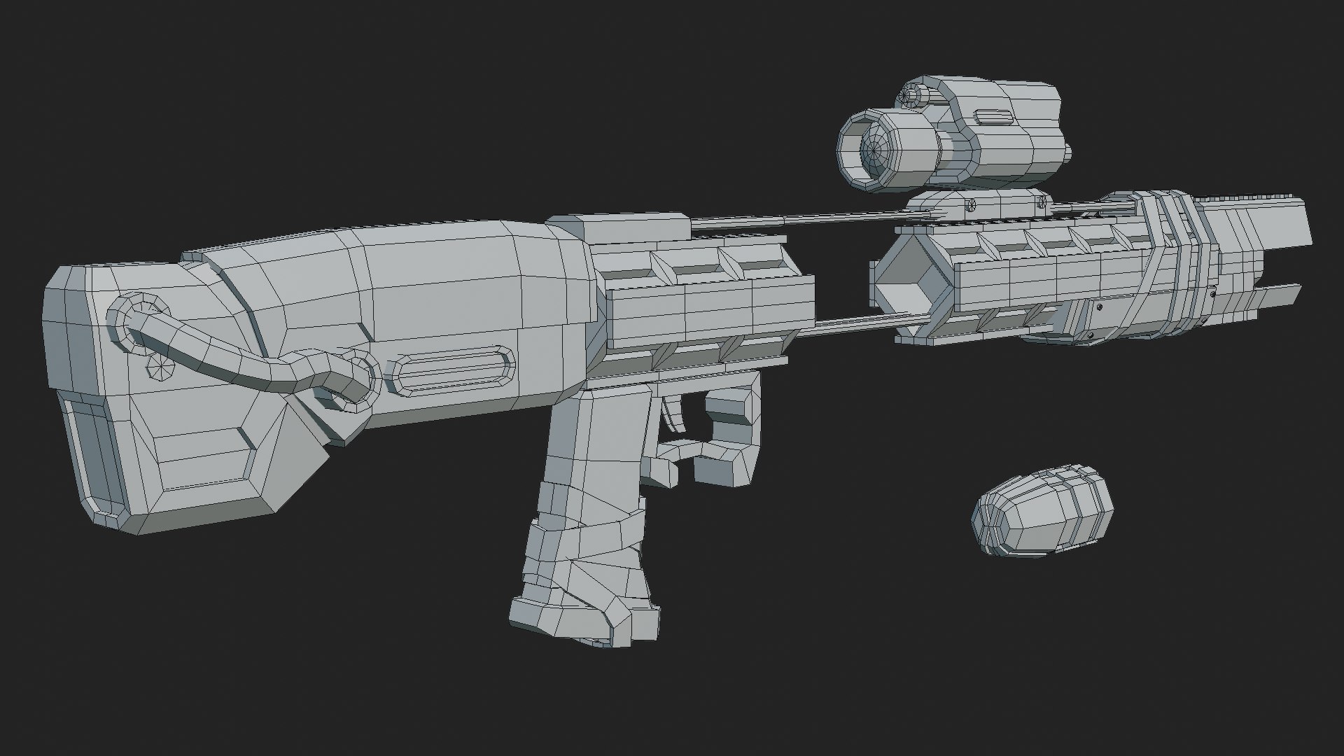 Free 3D Rifle Model - TurboSquid 1614111