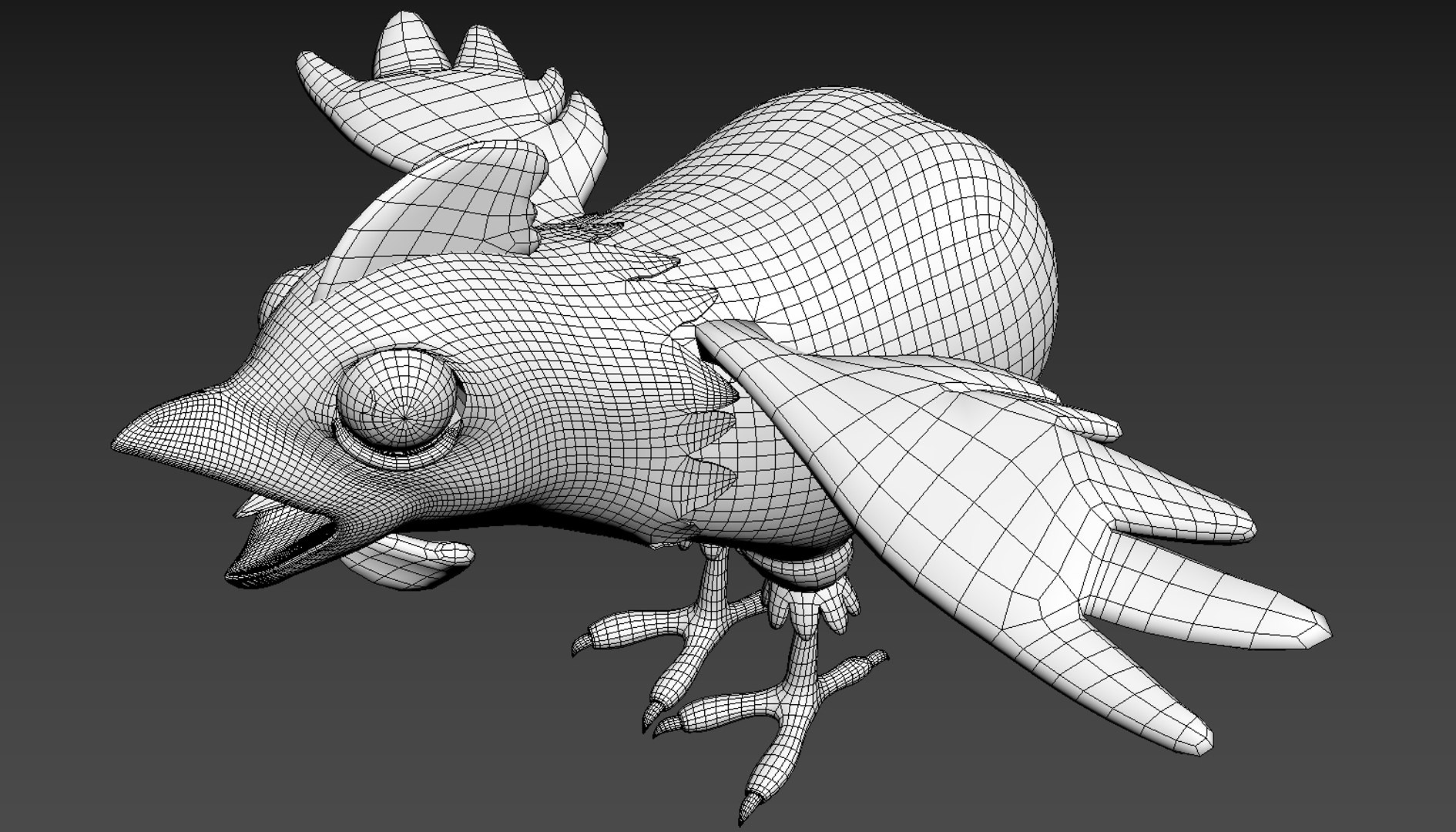 Chicken Rigged 3D Model - TurboSquid 1491393