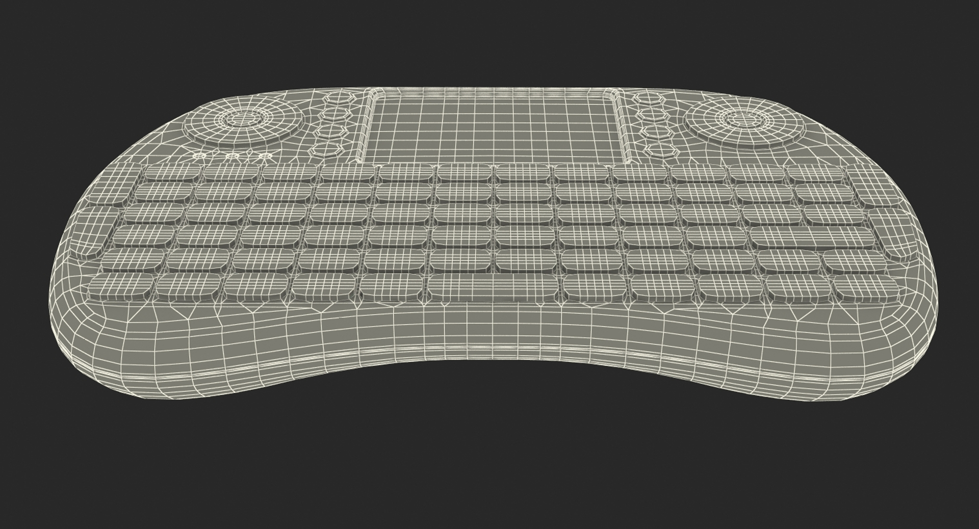 3D Portable Mini Wireless Keyboard - TurboSquid 1157702