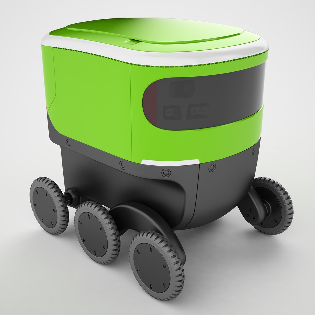 3D Delivery Robot 03 model - TurboSquid 1910049
