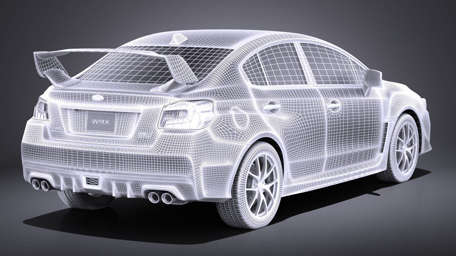 2015 Subaru Impreza 3D Model - TurboSquid 1241025