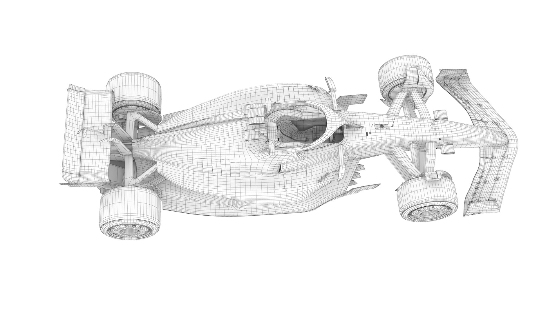 3D F1 Red Racing Template 2023 - TurboSquid 2053606