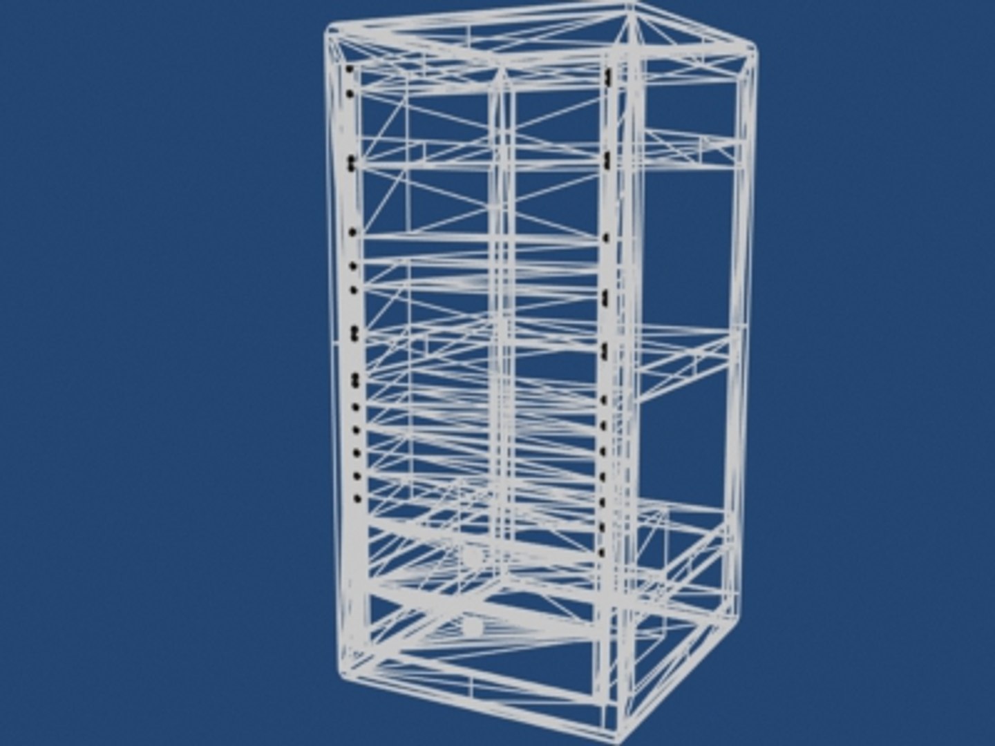 Effects Rackmount 3d Model