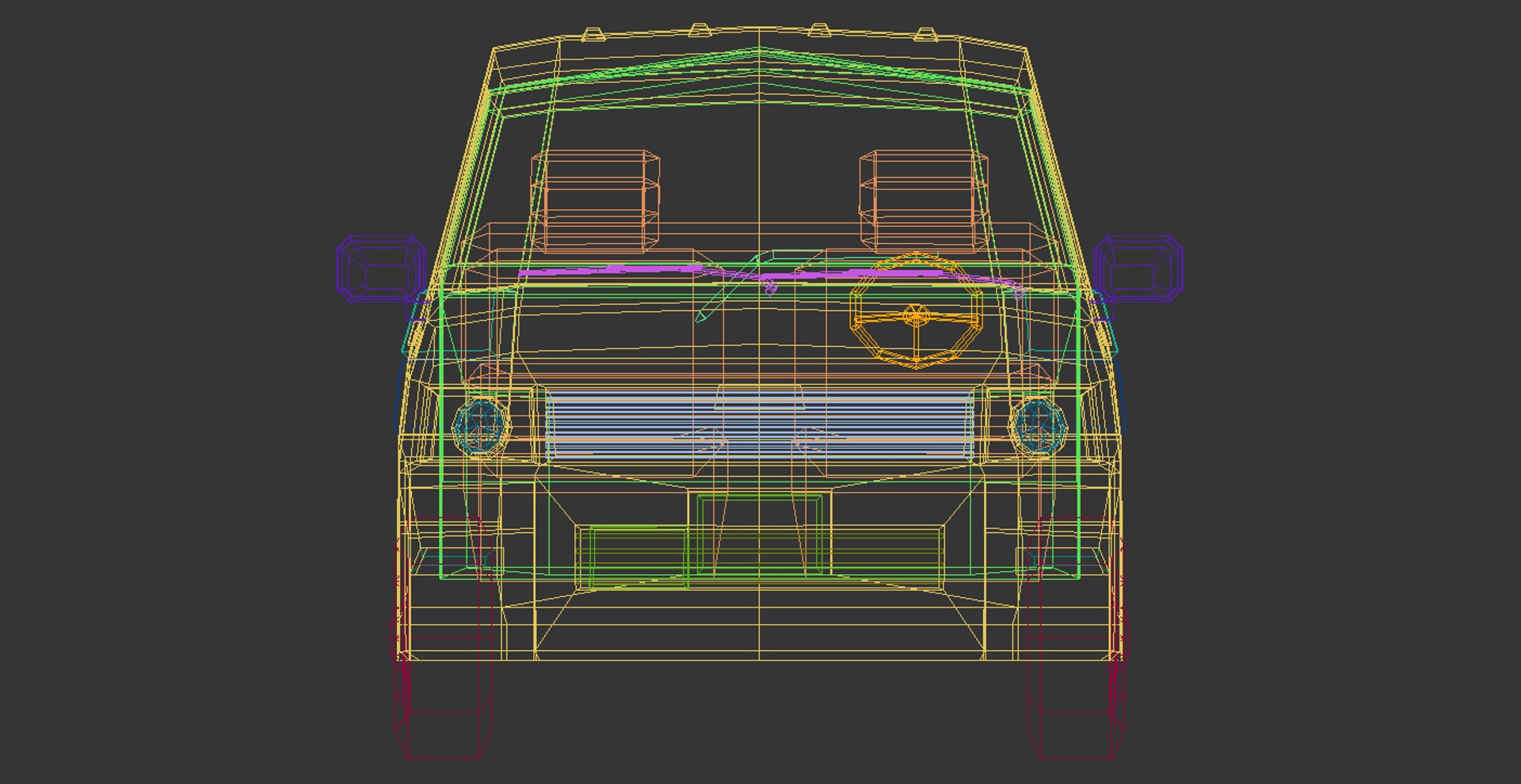 Van Minivan 3D Model - TurboSquid 1545637