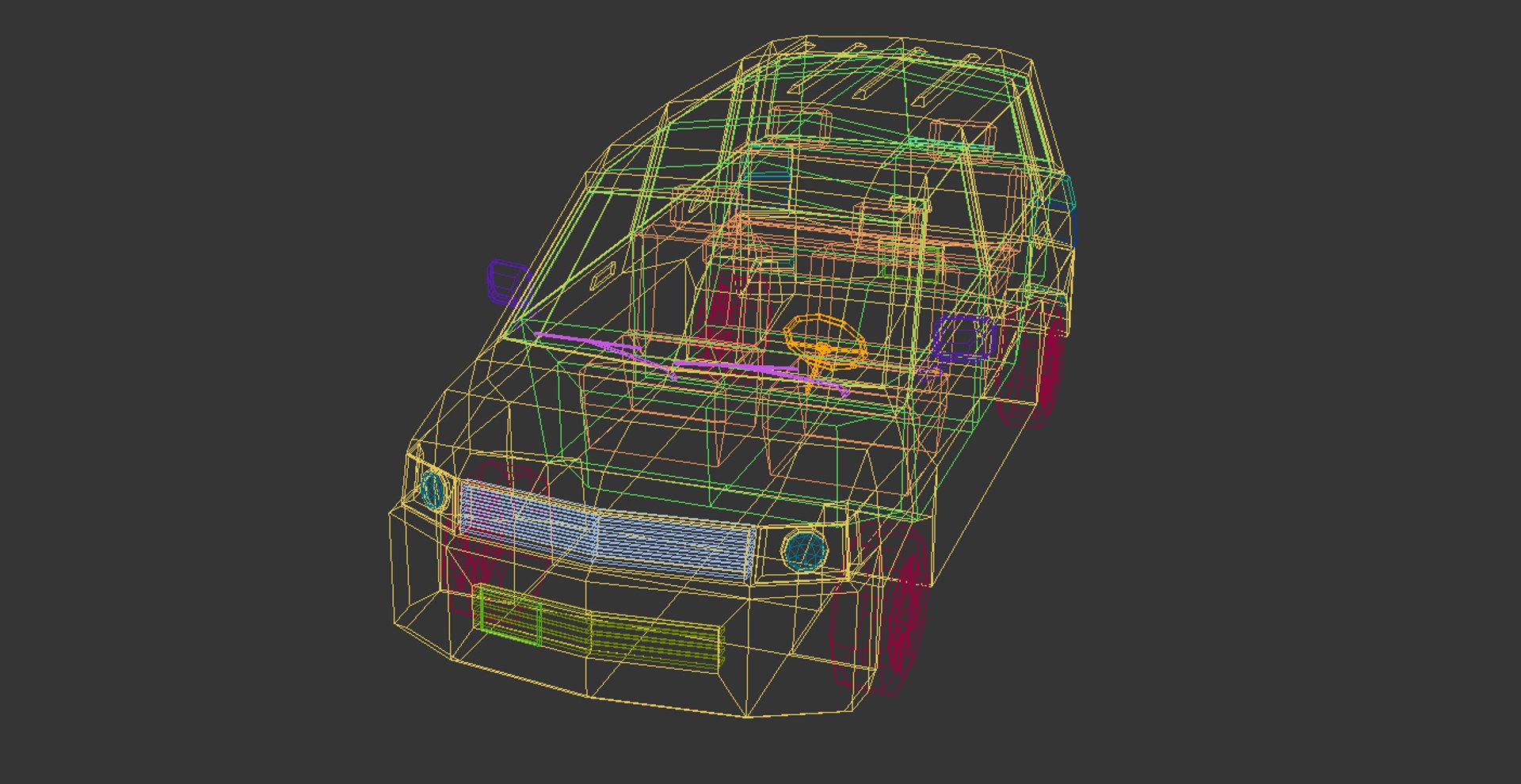 Van Minivan 3D Model - TurboSquid 1545637