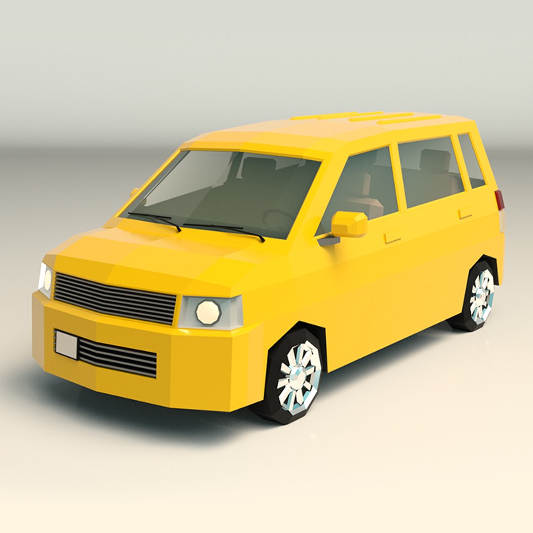 Van Minivan 3D Model - TurboSquid 1545637