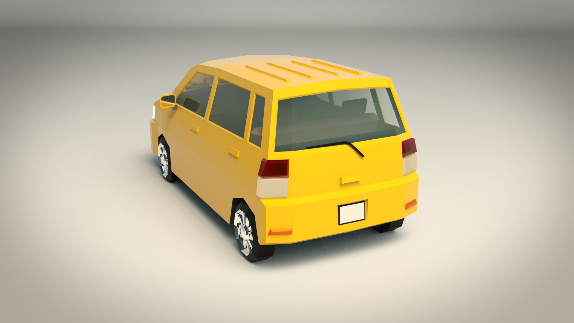 Van Minivan 3D Model - TurboSquid 1545637