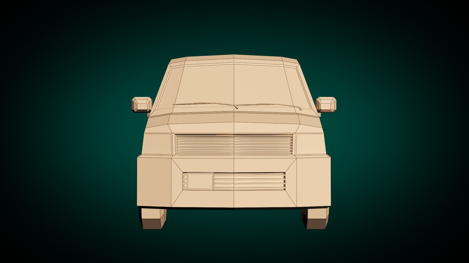 Van Minivan 3D Model - TurboSquid 1545637
