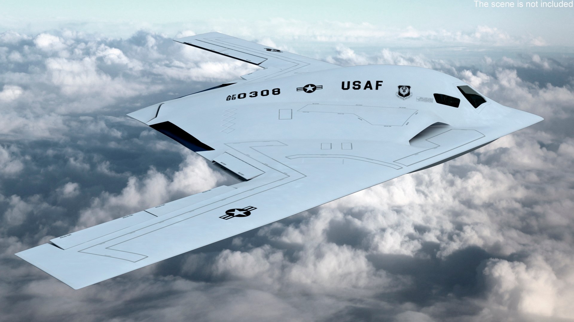 3D Long-Range Aircraft B-21 Raider Model - TurboSquid 2098290