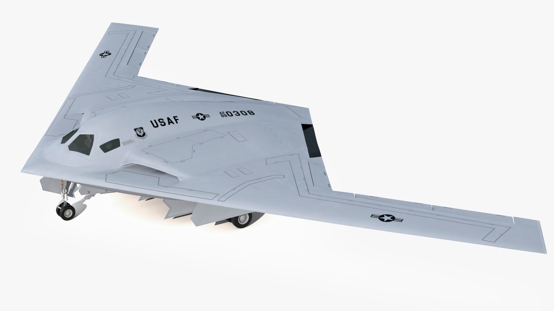 3D Long-Range Aircraft B-21 Raider Model - TurboSquid 2098290