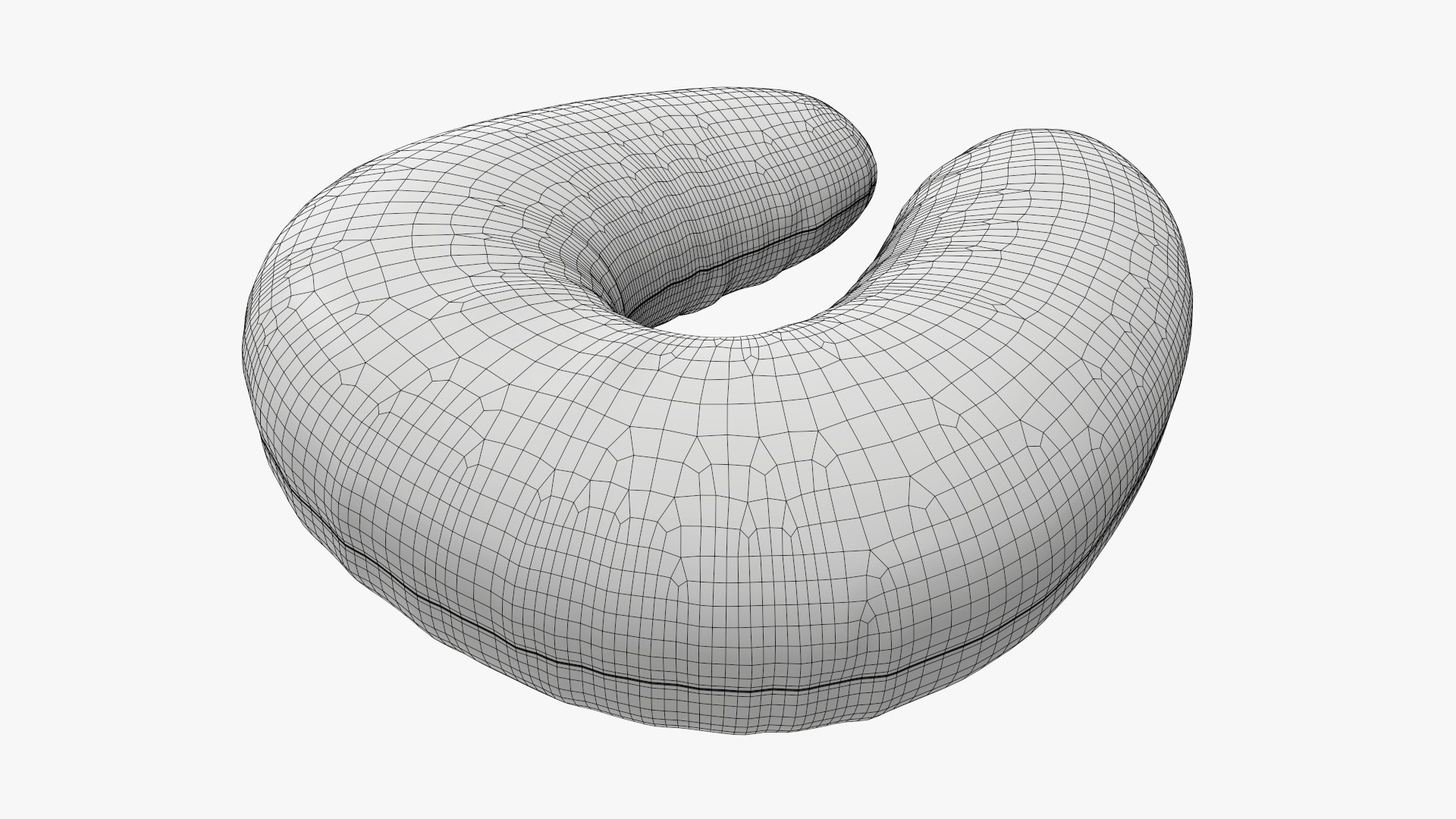 3D Pillow Neck Model - TurboSquid 1615157