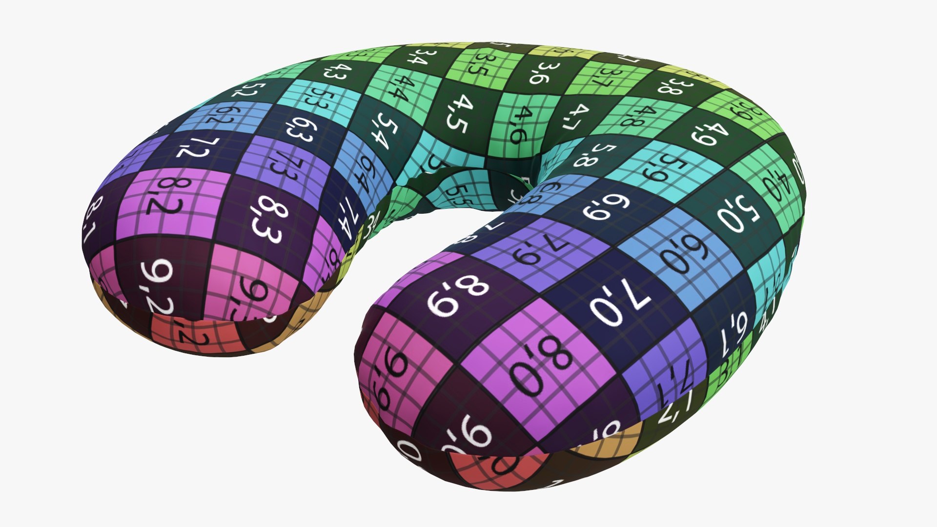 3D Pillow Neck Model - TurboSquid 1615157