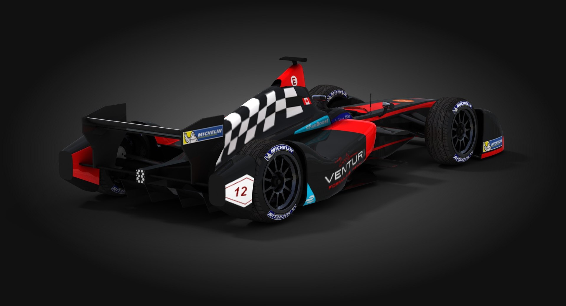 3d formula e teams pack model