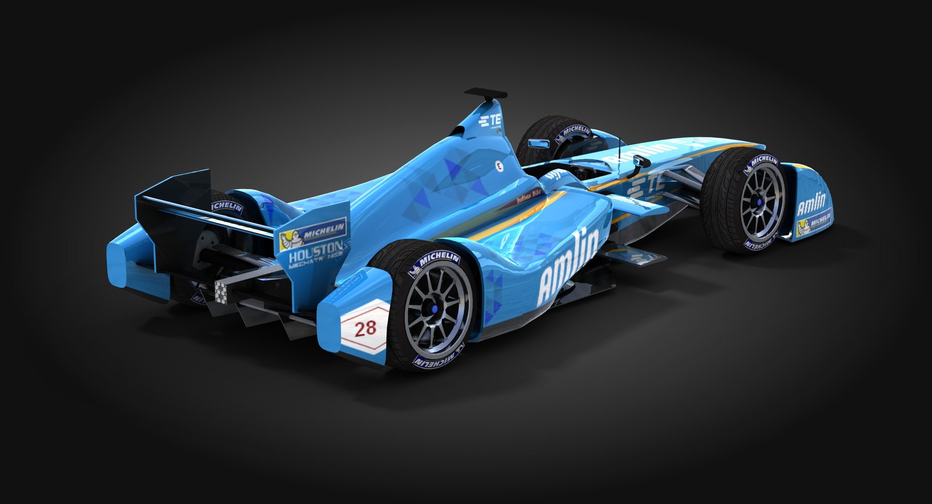 3d Formula E Teams Pack Model