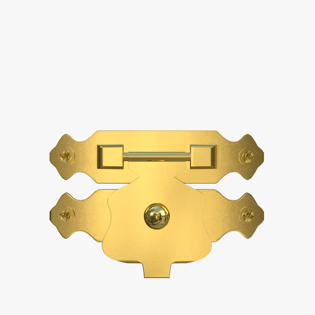 Small Chest Latch 3D Model - TurboSquid 1584413