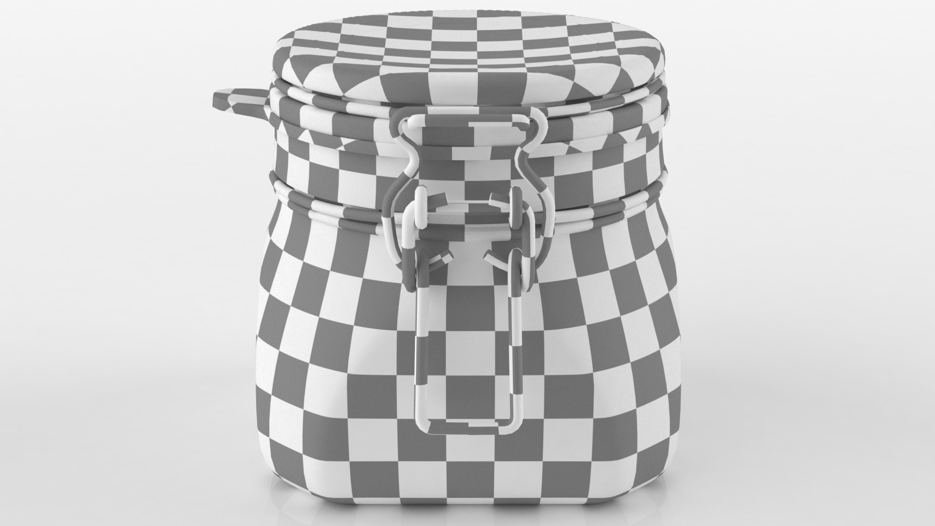 Square Jar 3D - TurboSquid 1951321
