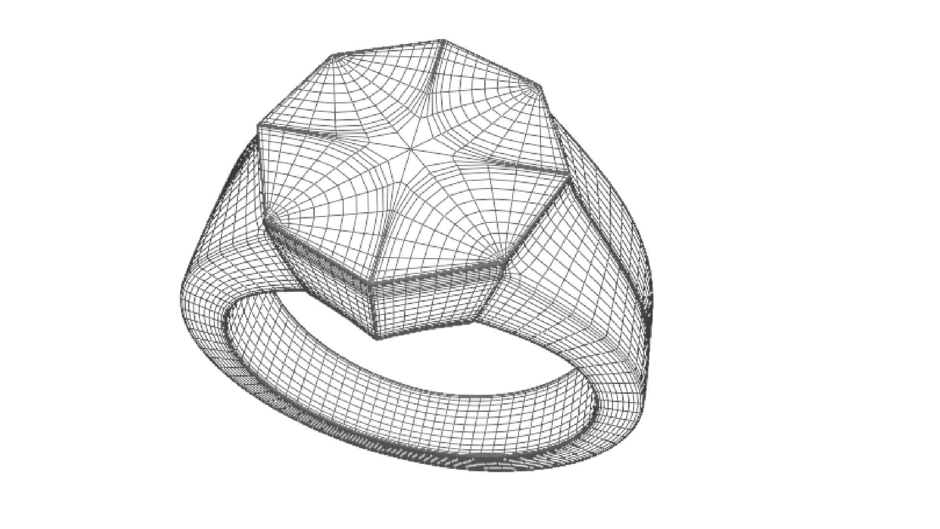 3D Signet Ring Octagon - TurboSquid 1798957