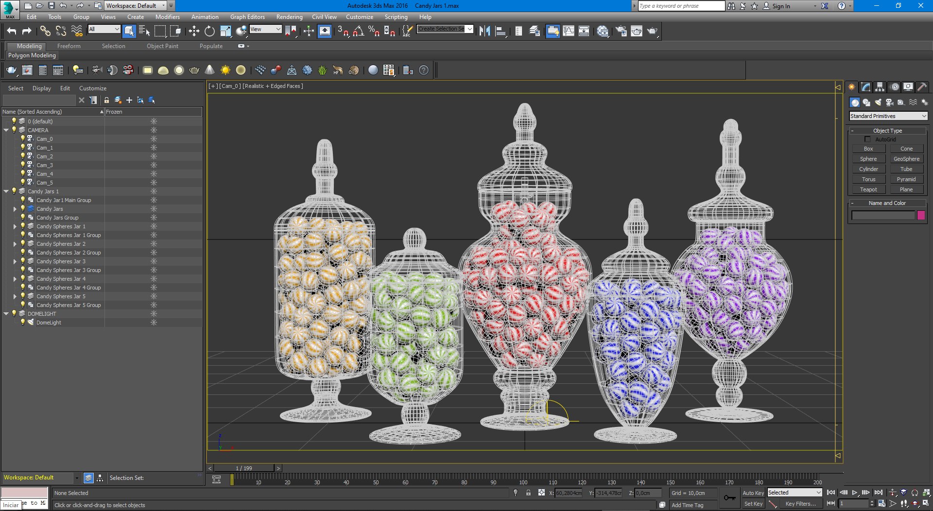 Candy jar model - TurboSquid 1682294