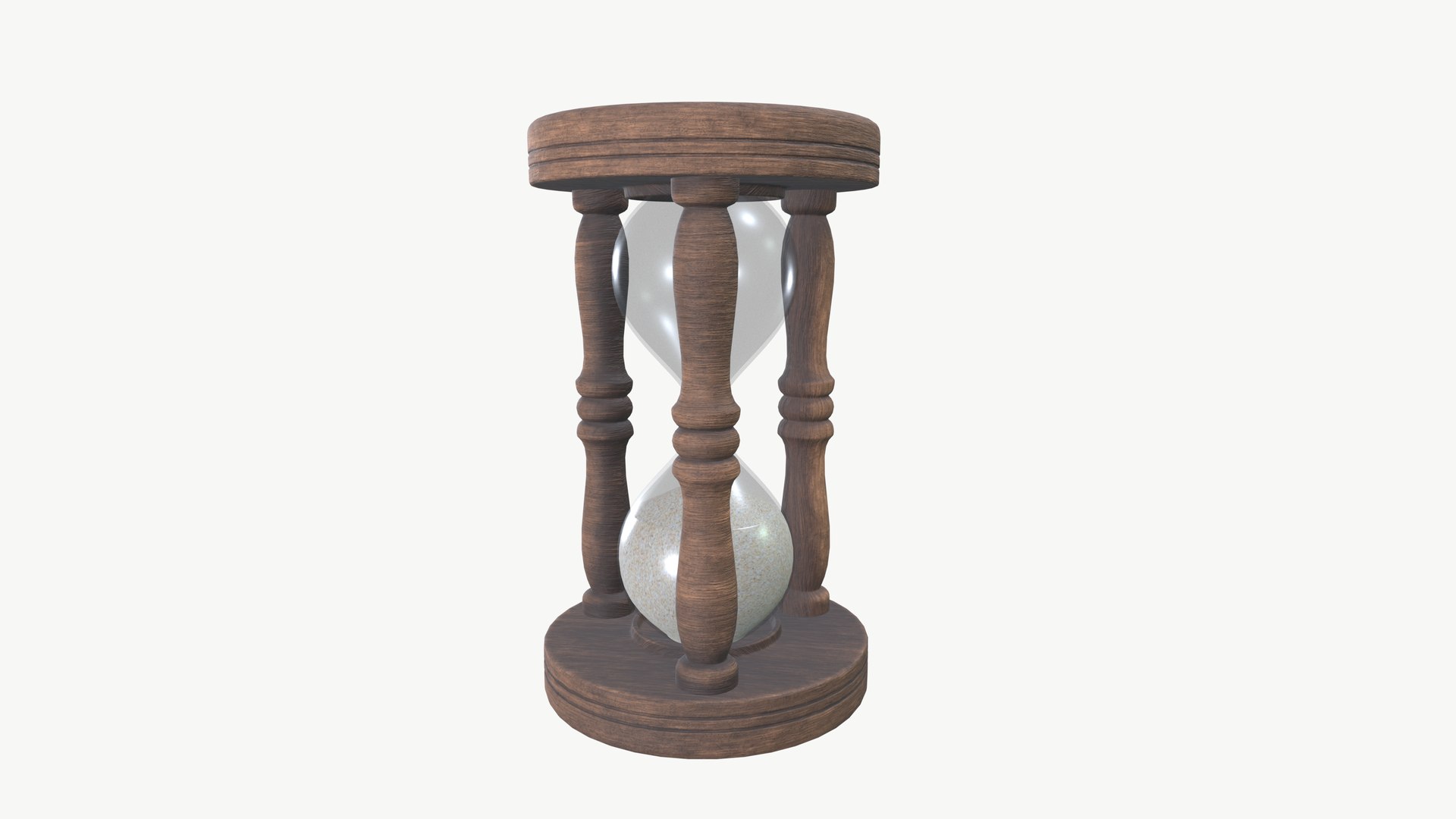 3D Hour Glass Model - TurboSquid 2337888