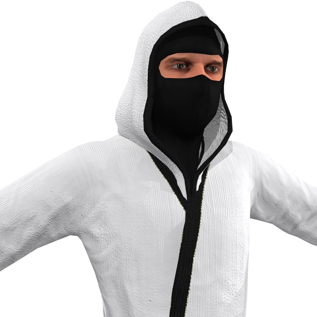 3d Max Rigged Ninja 6