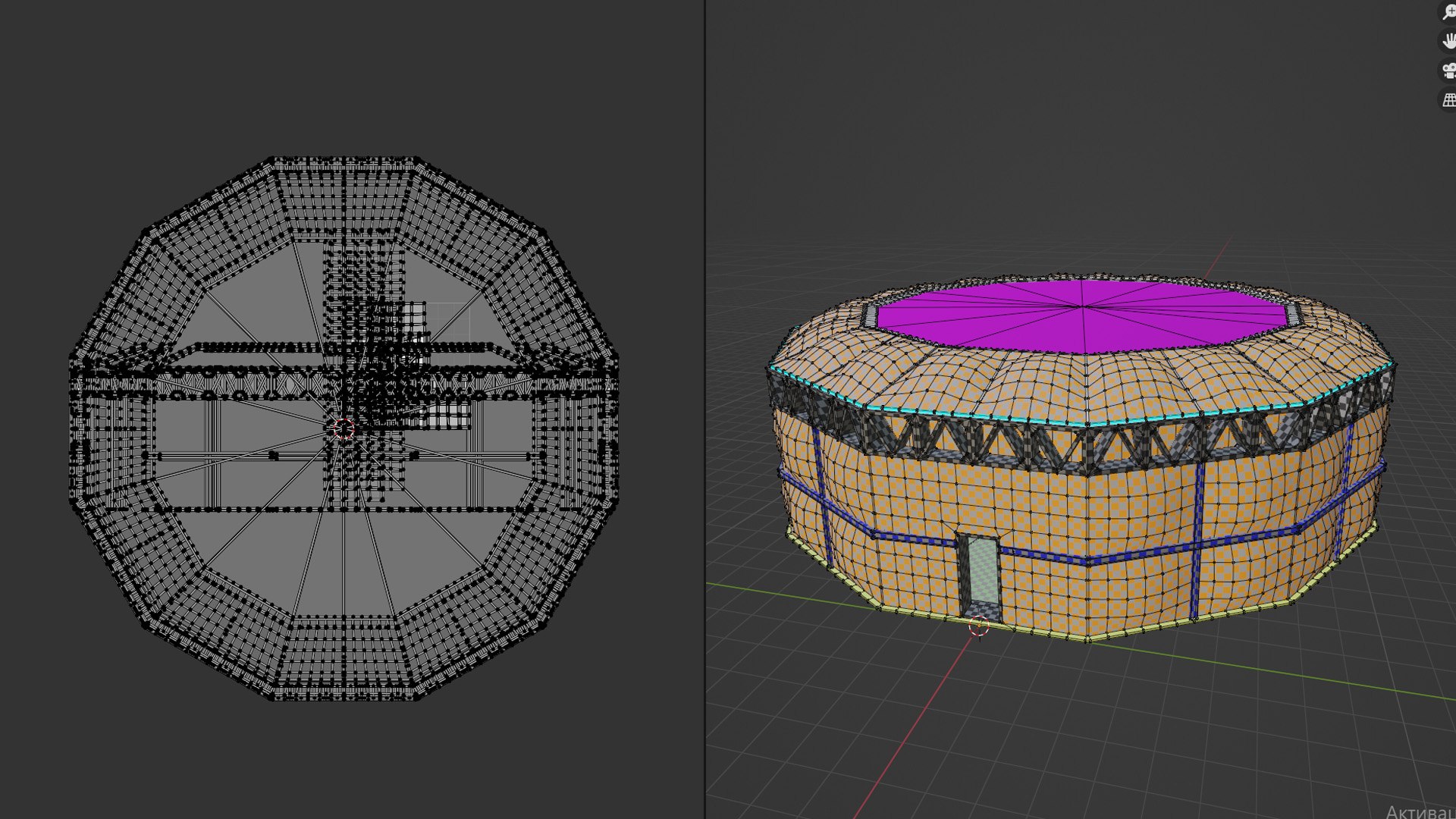 Low Poly Modular Space Station 02 3D Model - TurboSquid 2259331