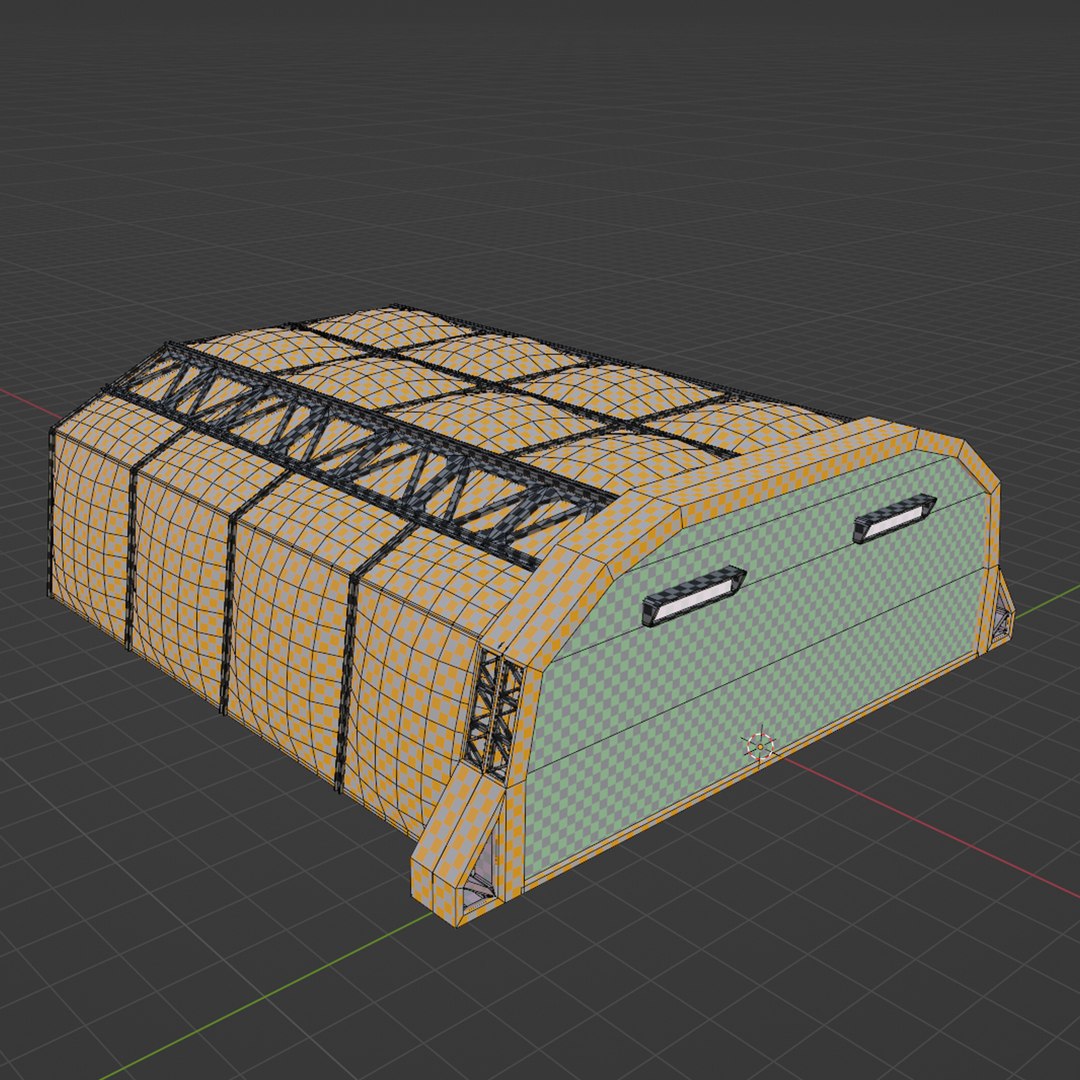 Low Poly Modular Space Station 02 3D Model - TurboSquid 2259331