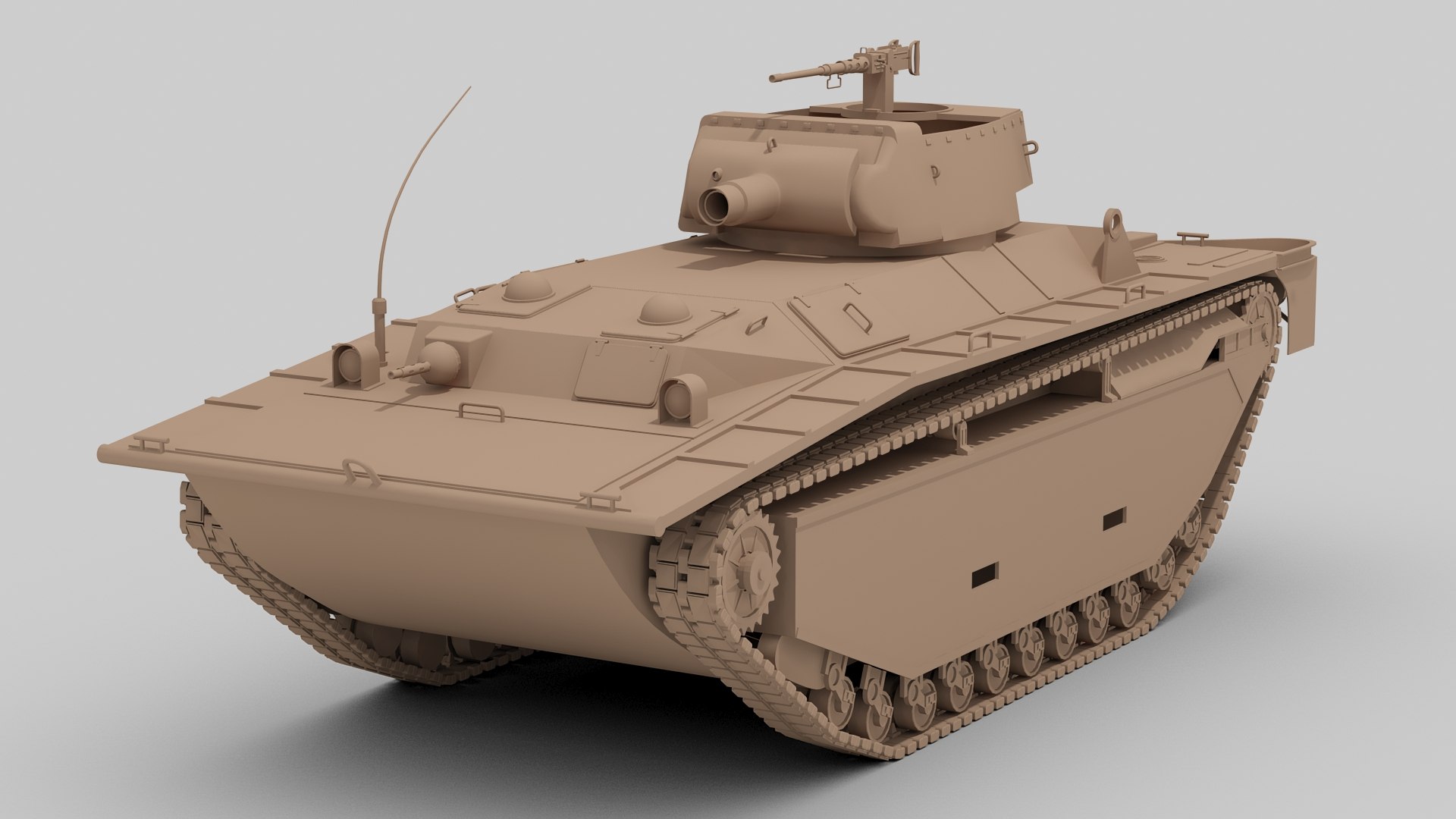 Ww2 Lvt -4 Alligator 3D Model - TurboSquid 1493697