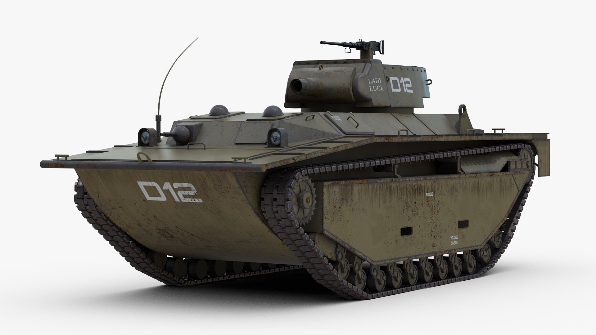 Ww2 Lvt -4 Alligator 3D Model - TurboSquid 1493697