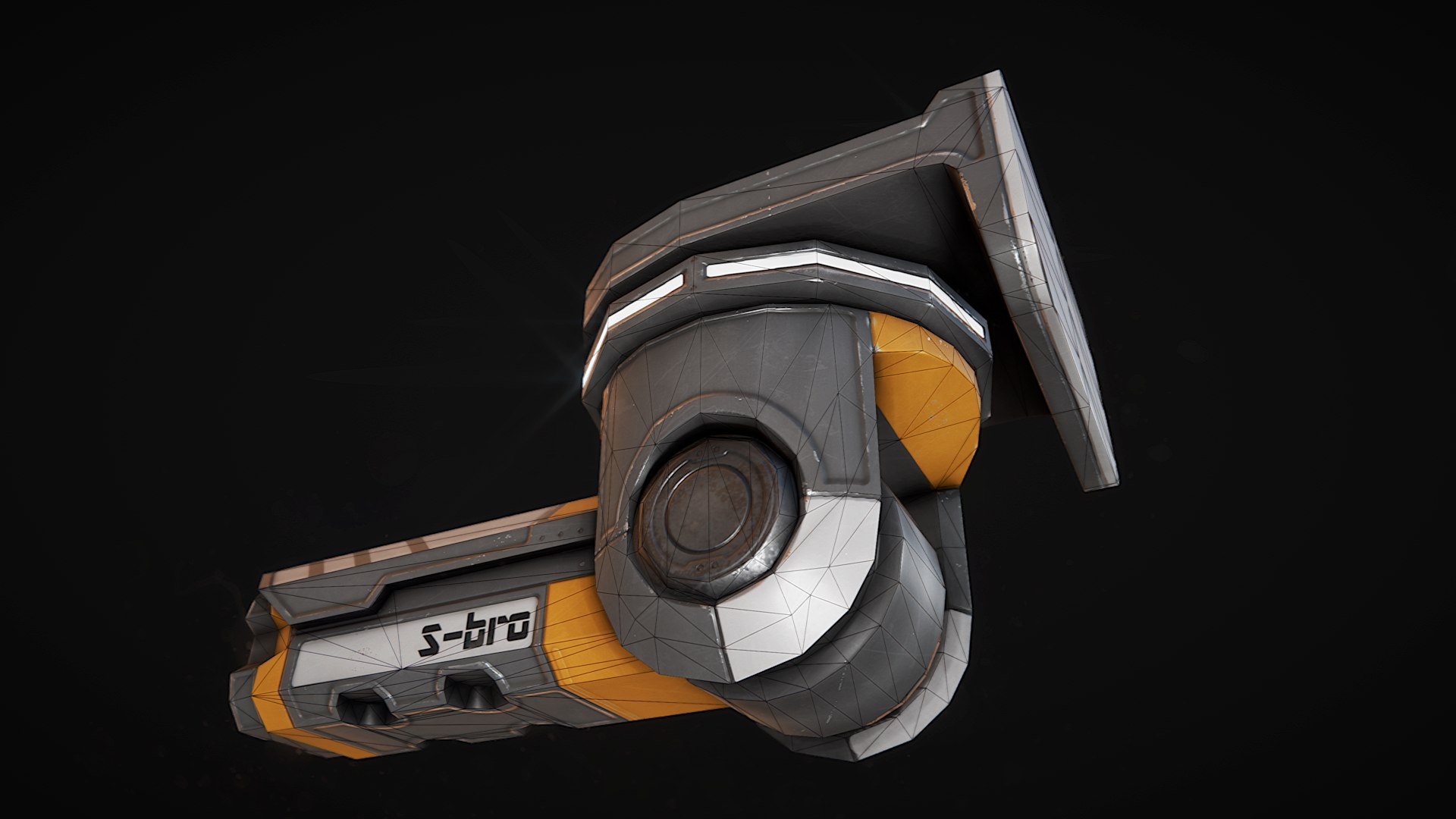 Fbx Sci-fi Surveillance Camera