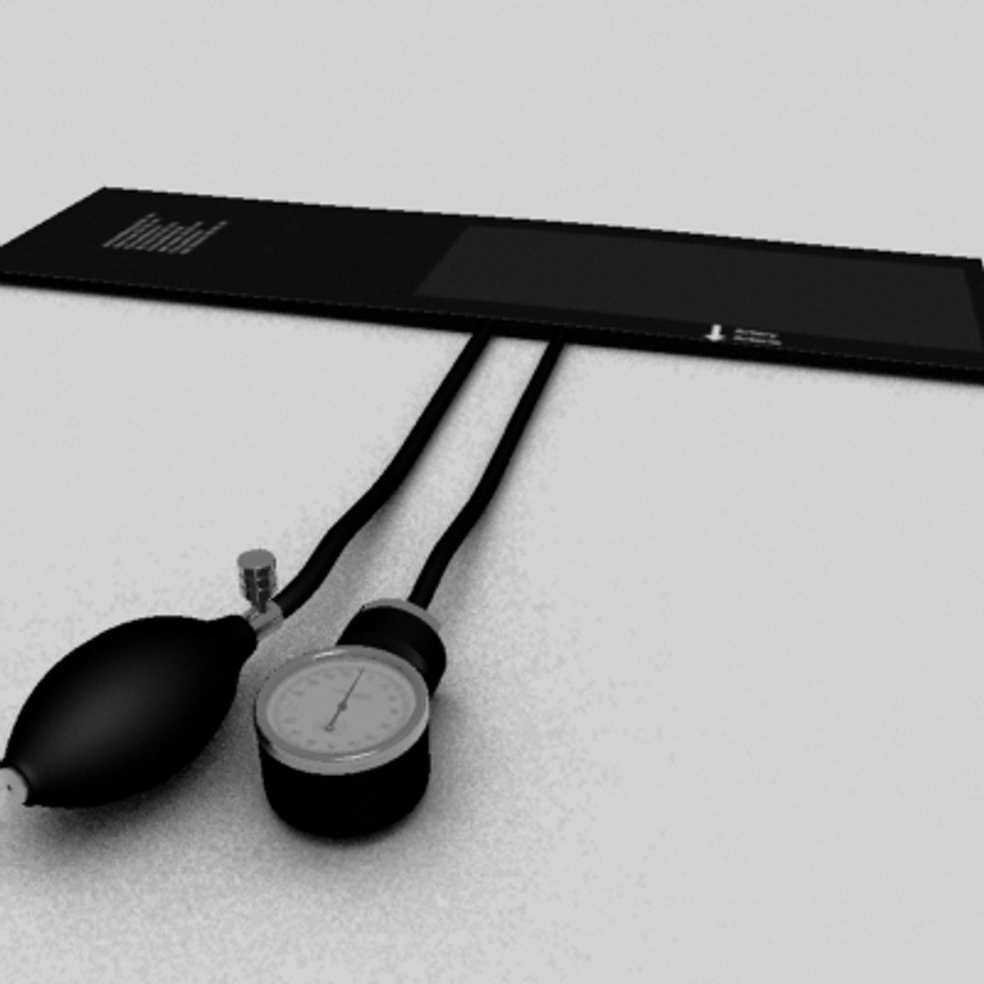 Spygmomanometer Blood Pressure Apparatus 3d 3ds