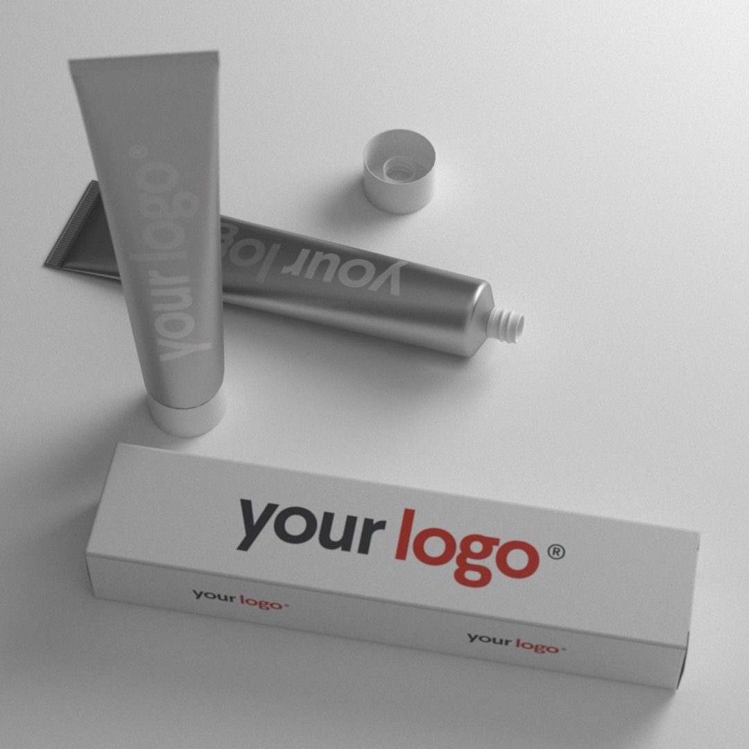 3D Realistic Toothpaste Packing - TurboSquid 1178236