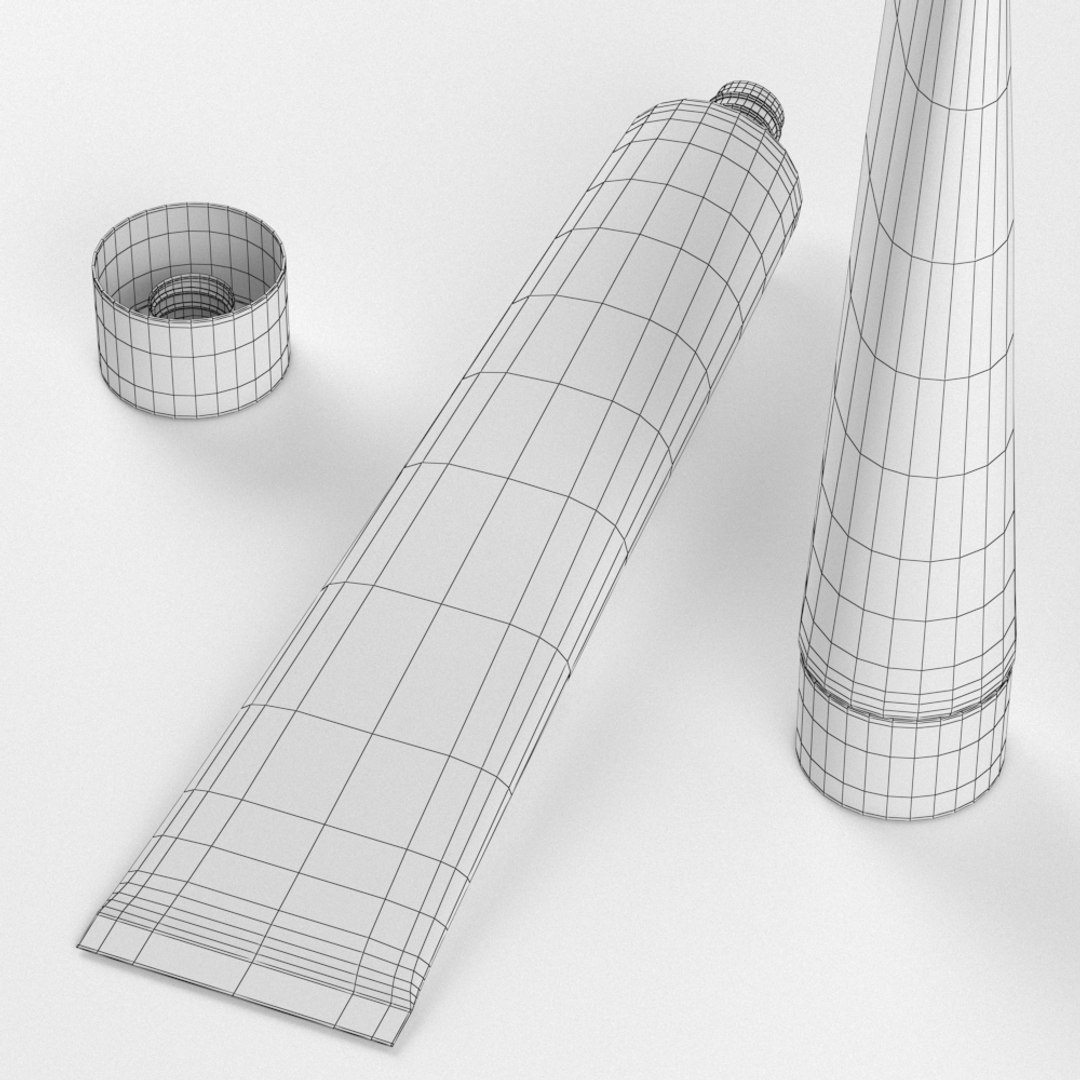 3D Realistic Toothpaste Packing - TurboSquid 1178236