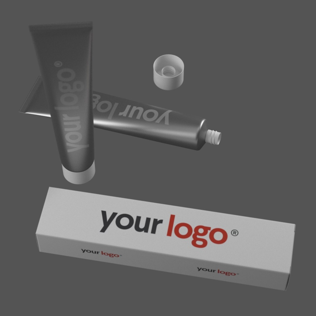 3D Realistic Toothpaste Packing - TurboSquid 1178236