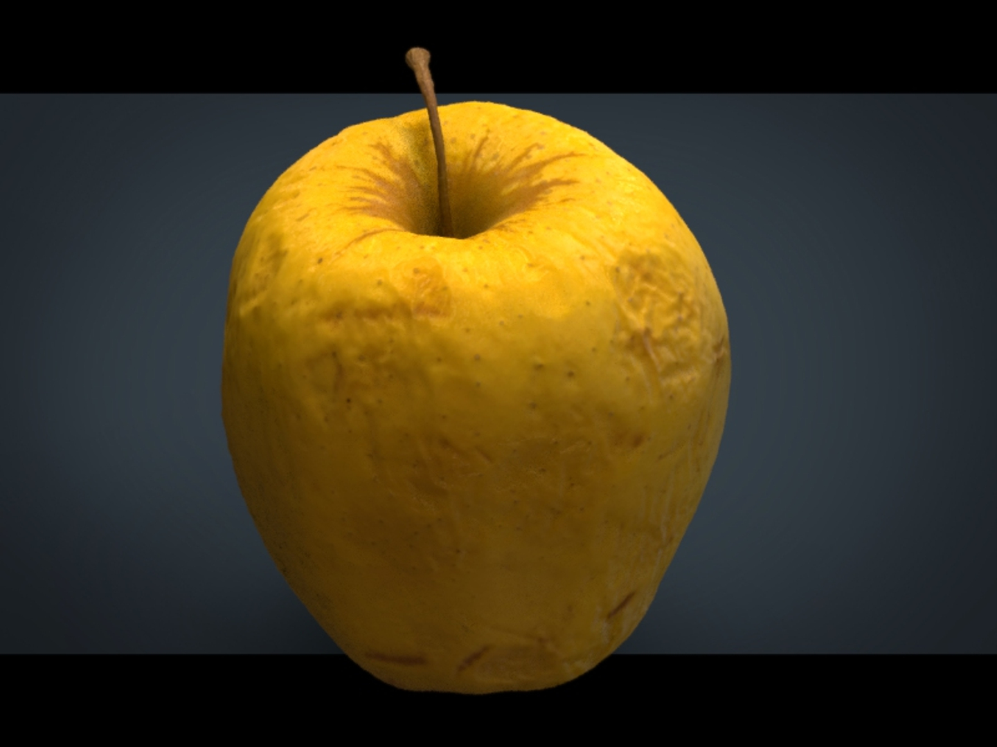 3d apple model